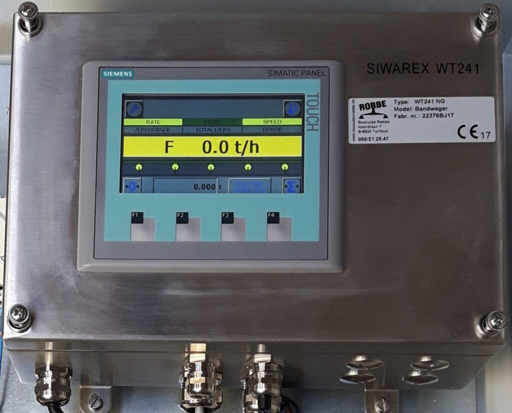 Belt weighers - Robbe Industries